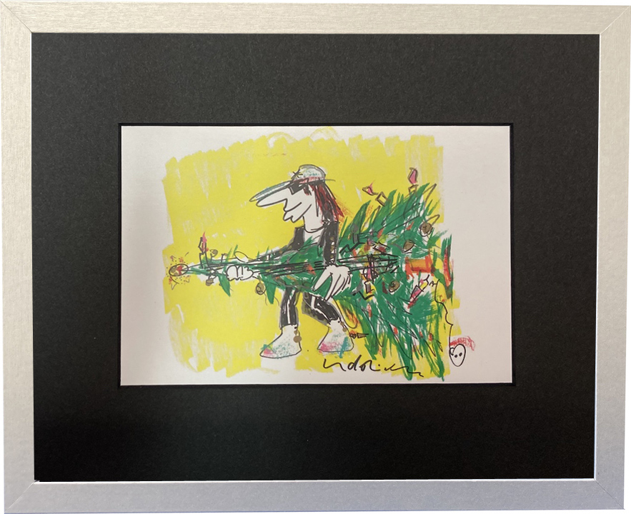 UDO LINDENBERG: X-Mas (Mini-Prints) - Kunstgalerie, Originale, Bilder