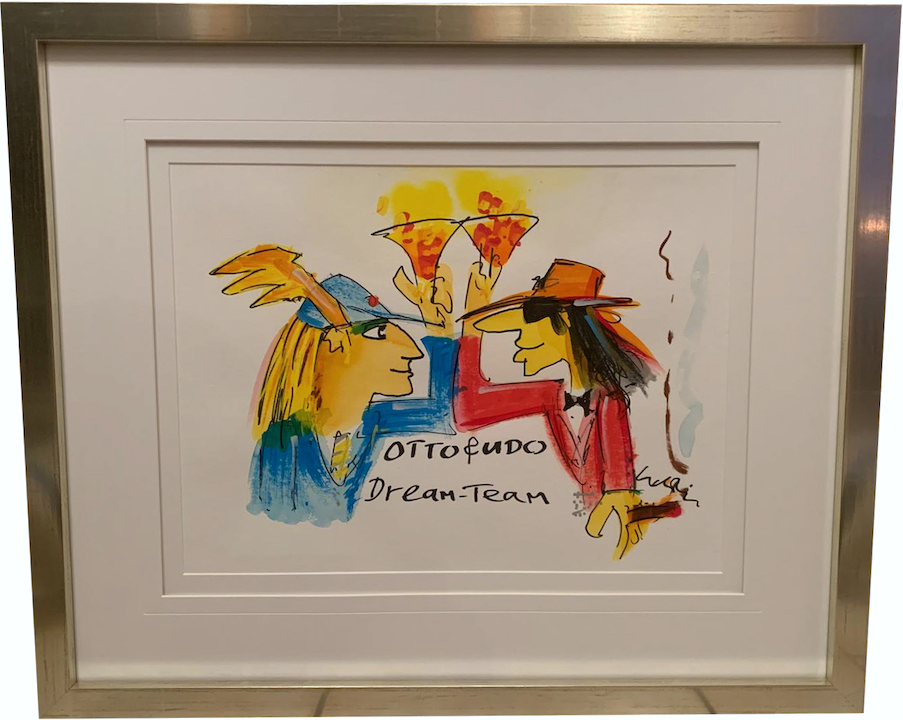 UDO LINDENBERG: Otto & Udo Dream-Team - ORIGINAL - Kunstgalerie ...