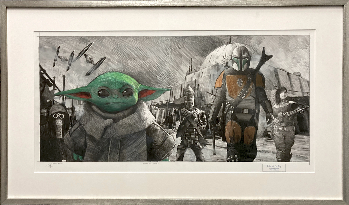 ROBERT BAILEY: Danger all around - Kunstgalerie, Originale, Bilder