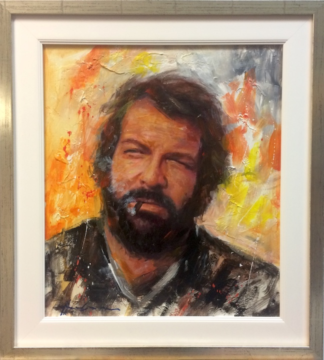 CHRISTIAN HENZE: Bud Spencer - Kunstgalerie, Originale, Bilder