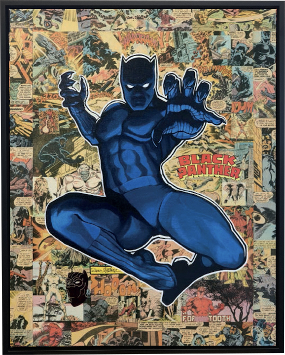 RANDY MARTINEZ: Legacy - Black Panther - Kunstgalerie, Originale, Bilder