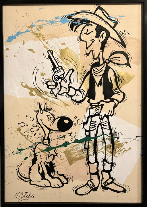 MICHA BAKER: Lucky Luke (Original) - Kunstgalerie, Originale, Bilder