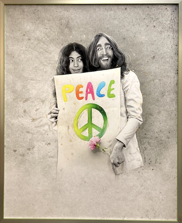 BERNHARD PRINZ: Give Peace a Chance - ORIGINAL - Kunstgalerie ...
