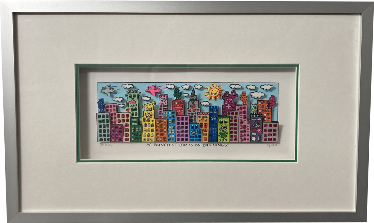 JAMES RIZZI: A bunch of birds on buildings (Exklusivmotiv ...