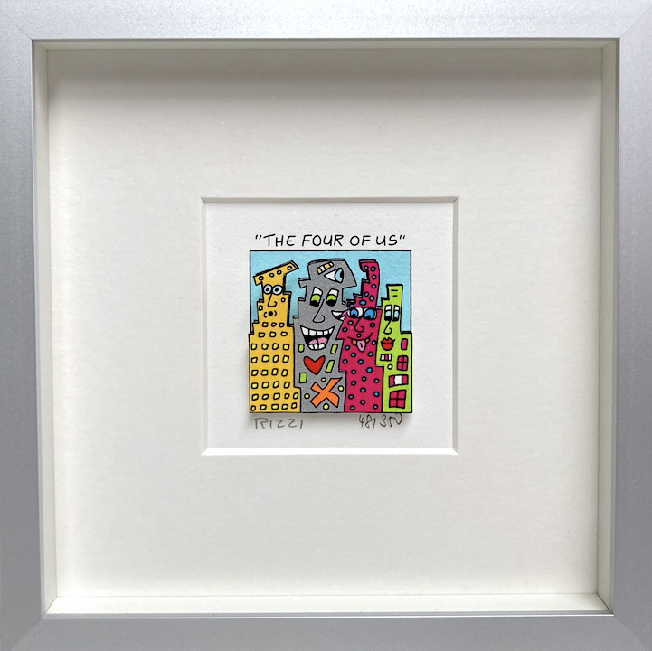 James Rizzi: THE FOUR OF US - Kunstgalerie, Originale, Bilder