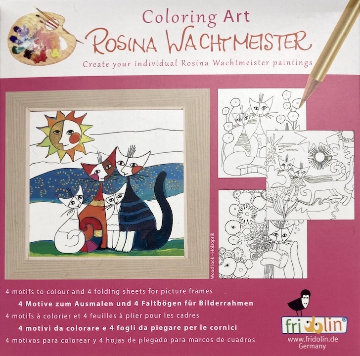 ROSINA WACHTMEISTER: Ausmal-Set - Coloring Art - Kunstgalerie, Originale, Bilder