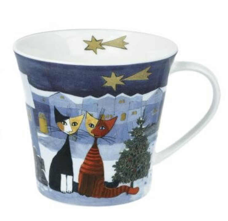 ROSINA WACHTMEISTER: Tasse Serena Notte di Natale - Kunstgalerie, Originale, Bilder